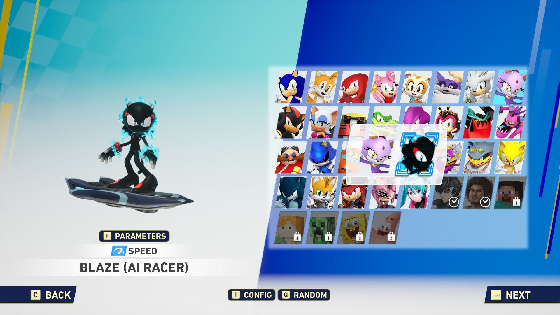 Proto Blaze Mod for Sonic Racing: CrossWorlds | SR:CW Mods