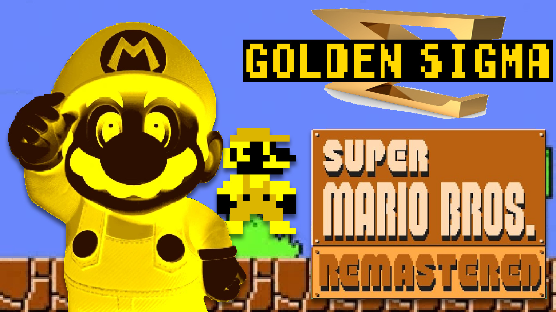 GOLDEN SIGMA in Super Mario Brothers Remastered Mod for Super Mario ...