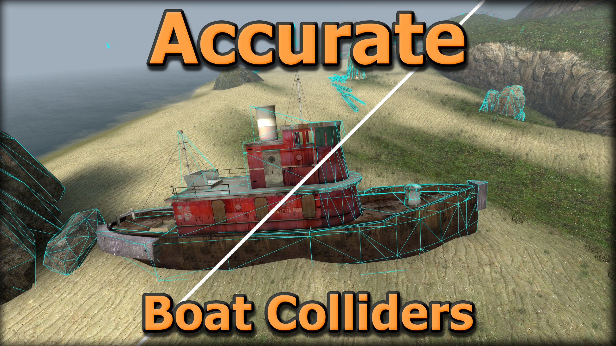 Accurate Boat Colliders! Mod for Half-Life 2 | HL2 Mods