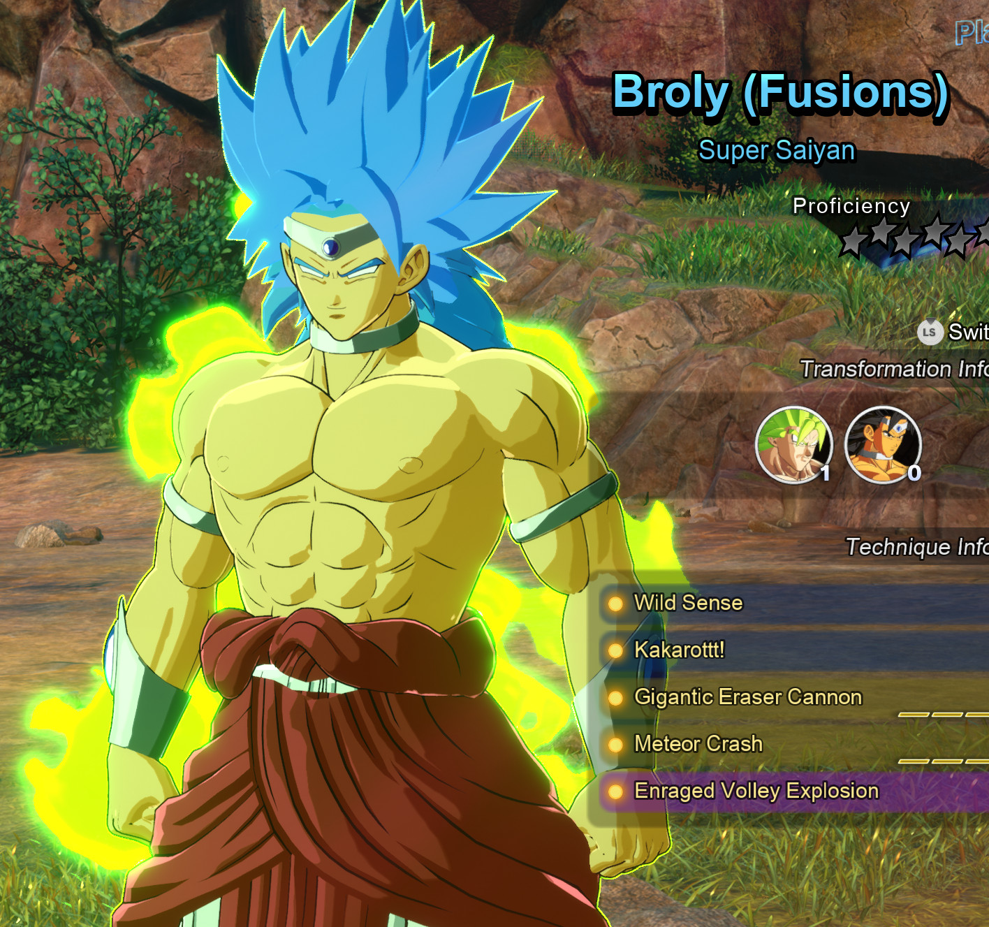 Broly (Fusions) (4 MOVES ON FINAL FORM) Mod for Dragon Ball: Sparking ...