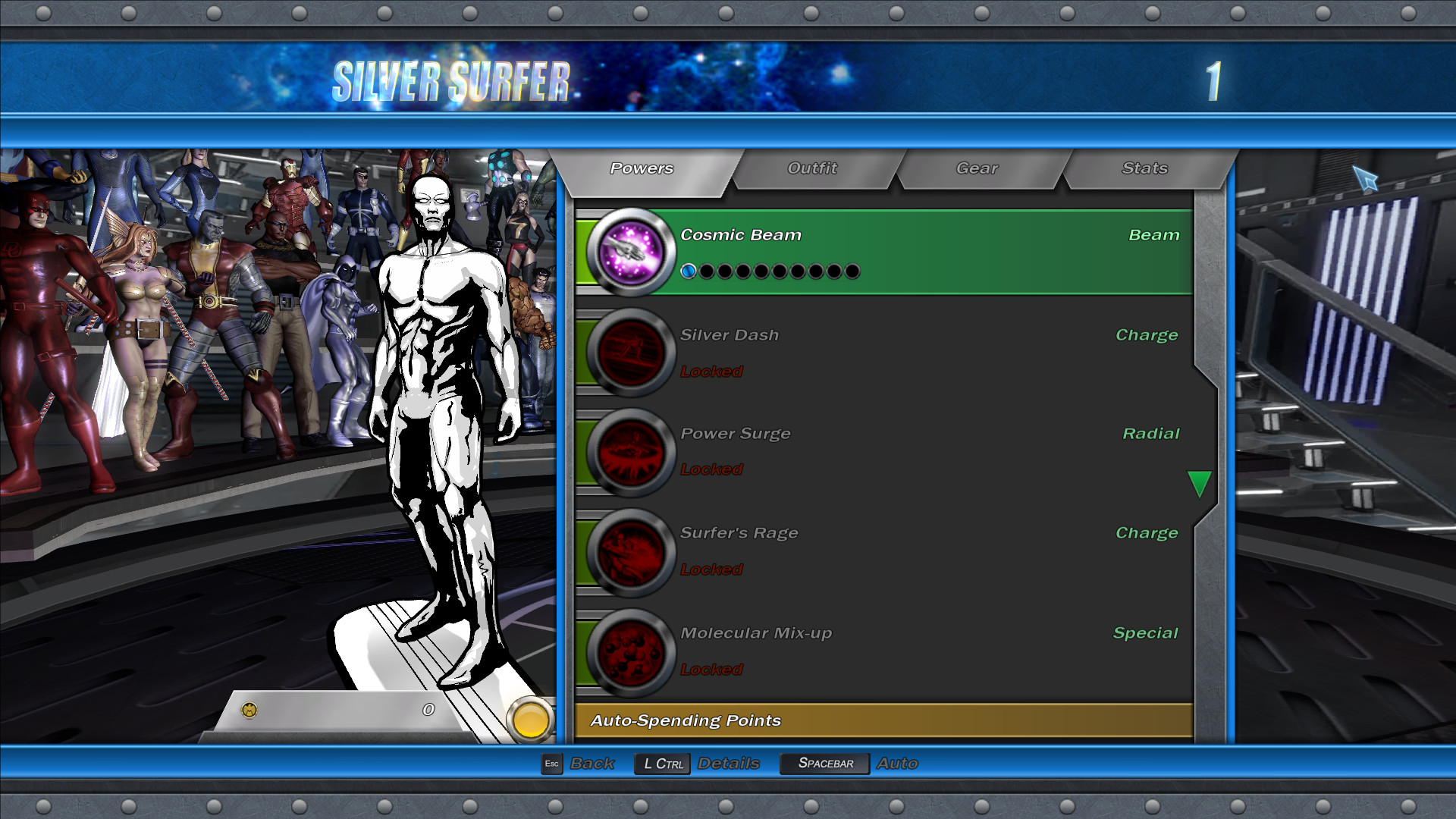 Cel-Shaded Silver Surfer Mod for Marvel: Ultimate Alliance | MUA Mods