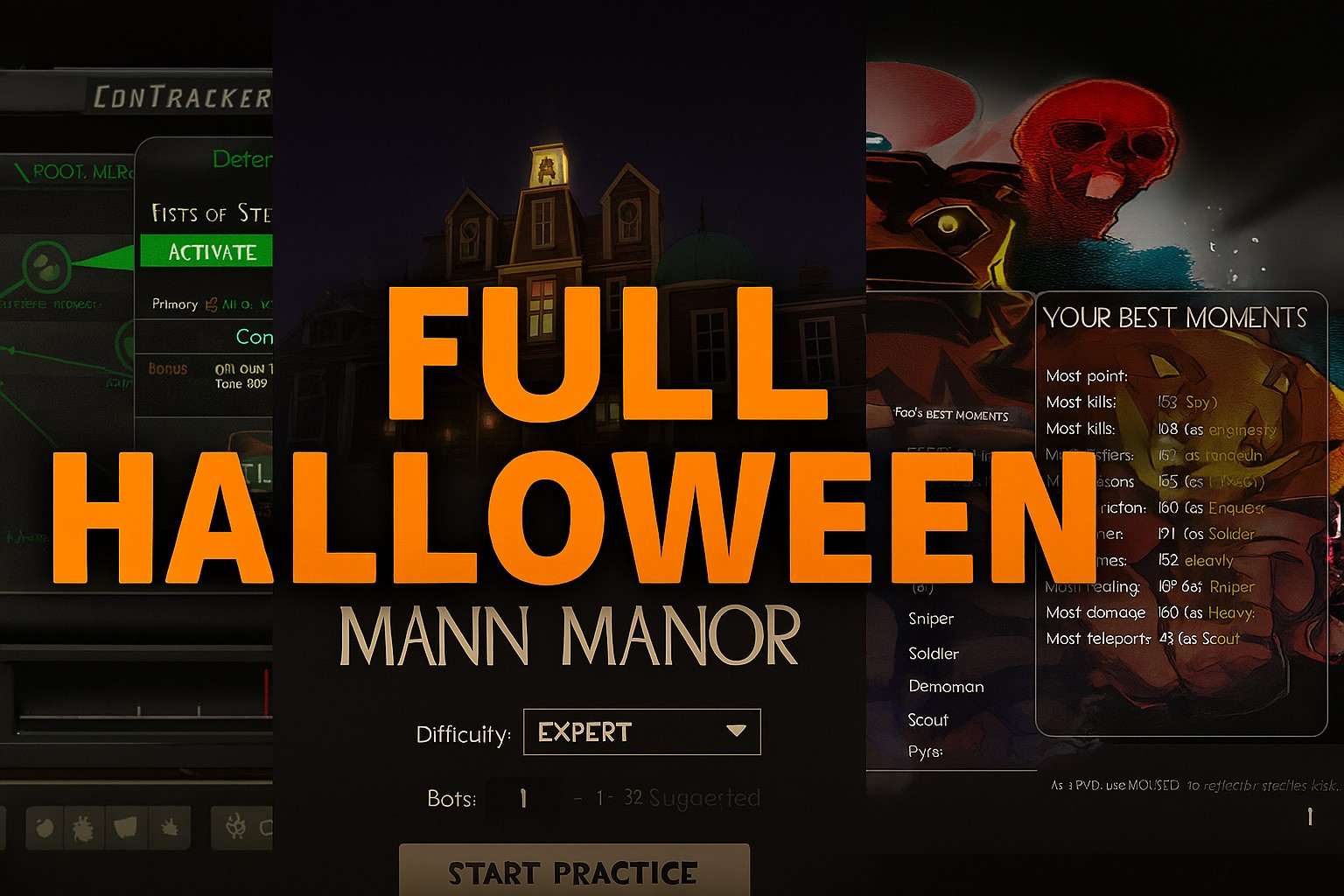 Full Halloween Theme Mod for Team Fortress 2 | TF2 Mods