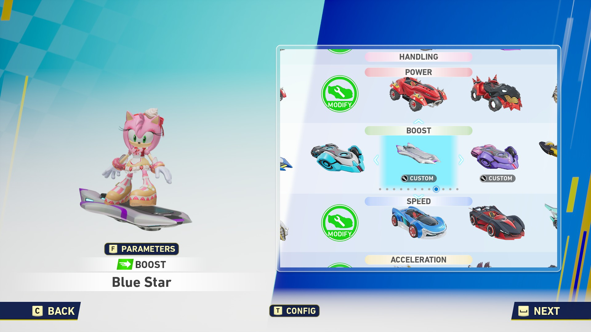 Dulce Amy Mod for Sonic Racing: CrossWorlds | SR:CW Mods