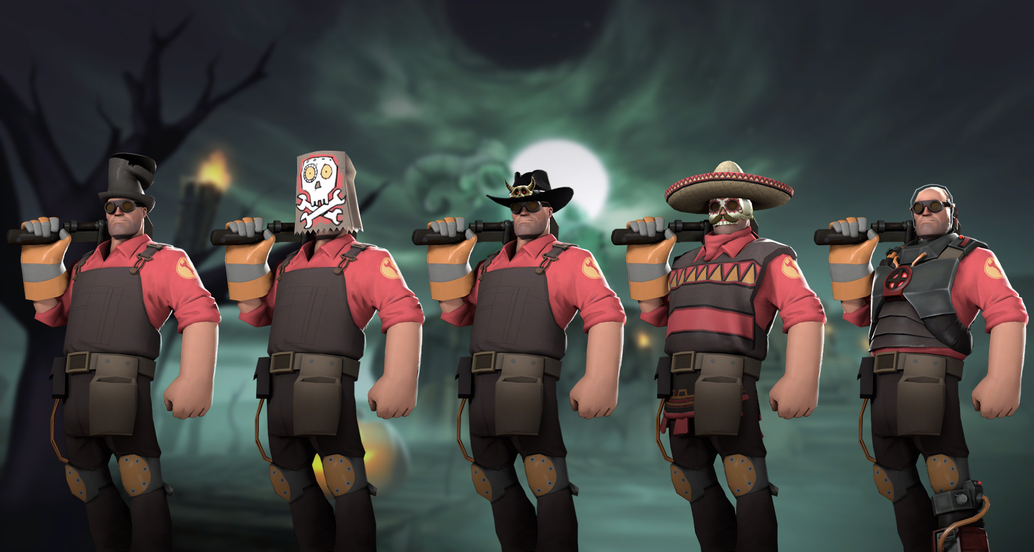 Halloween Anniversary Main Menu Mod for Team Fortress 2 | TF2 Mods