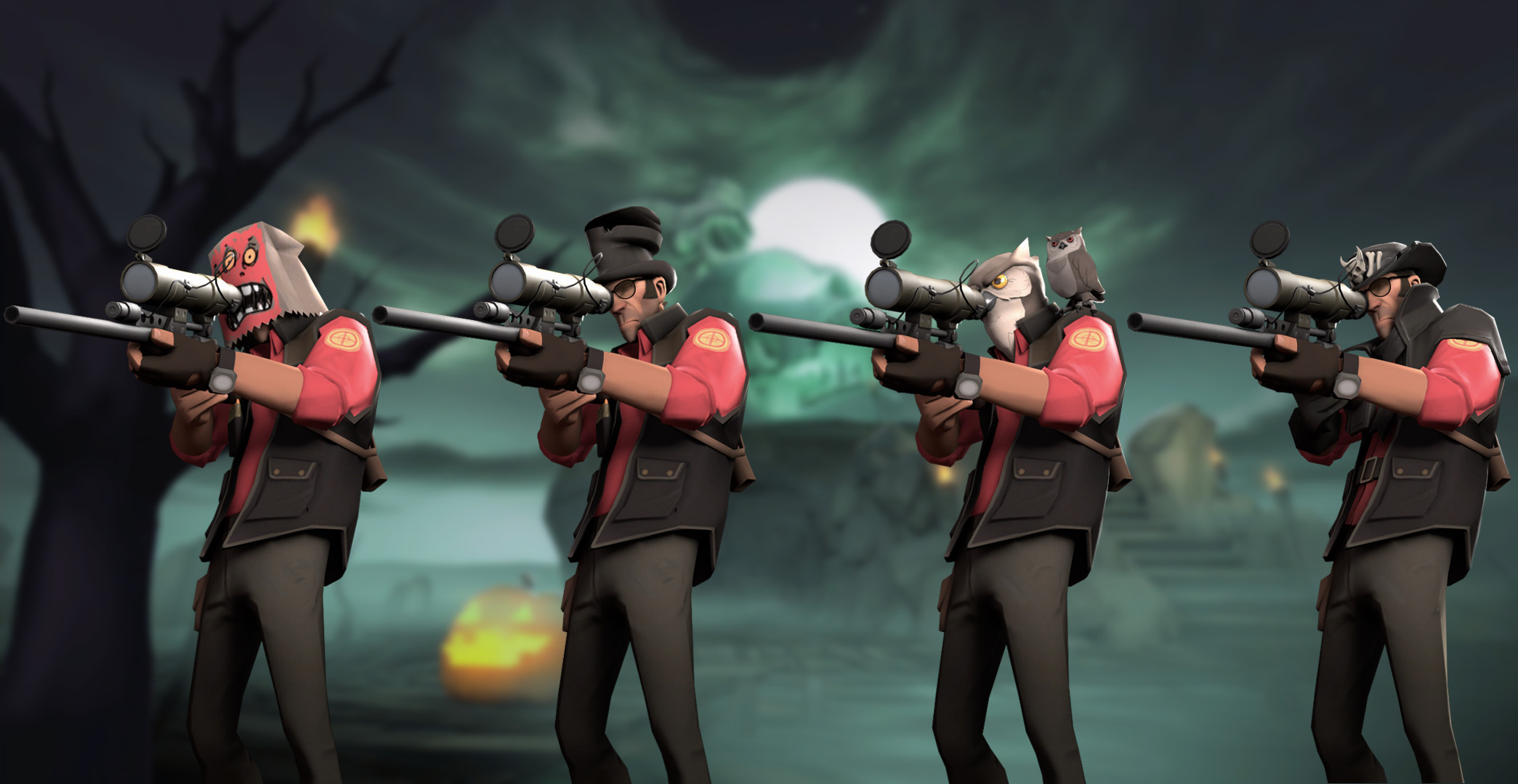 Halloween Anniversary Main Menu Mod for Team Fortress 2 | TF2 Mods