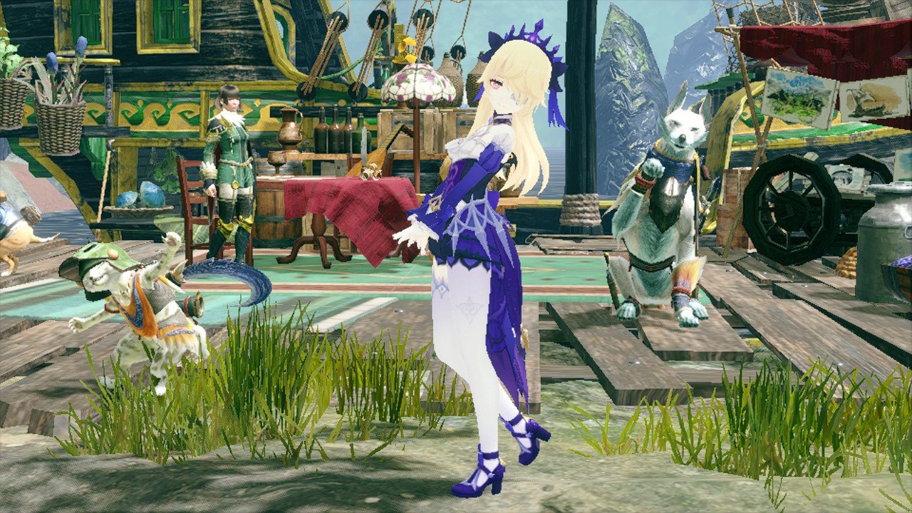 Fischl GI (layered armor) Mod for Monster Hunter Rise | MHR Mods