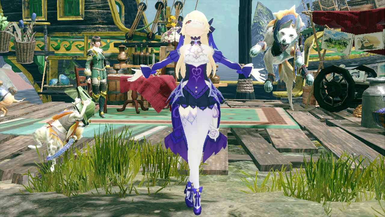 Fischl GI (layered armor) Mod for Monster Hunter Rise | MHR Mods