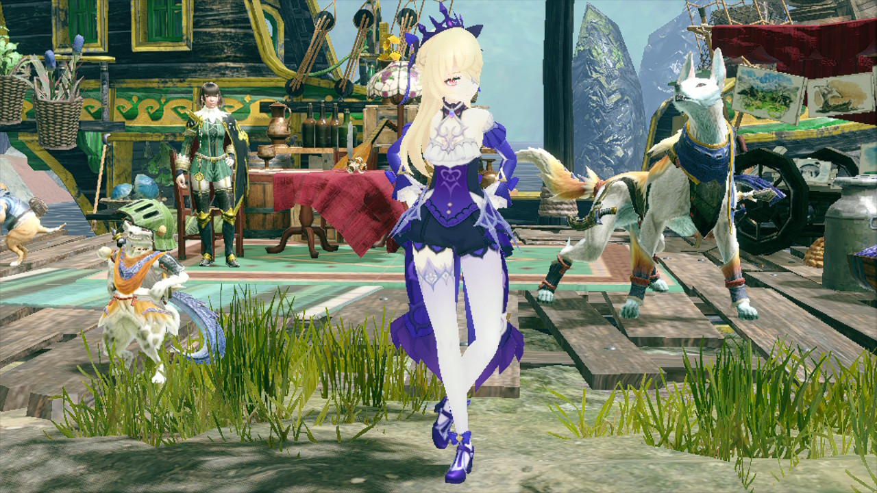 Fischl GI (layered armor) Mod for Monster Hunter Rise | MHR Mods