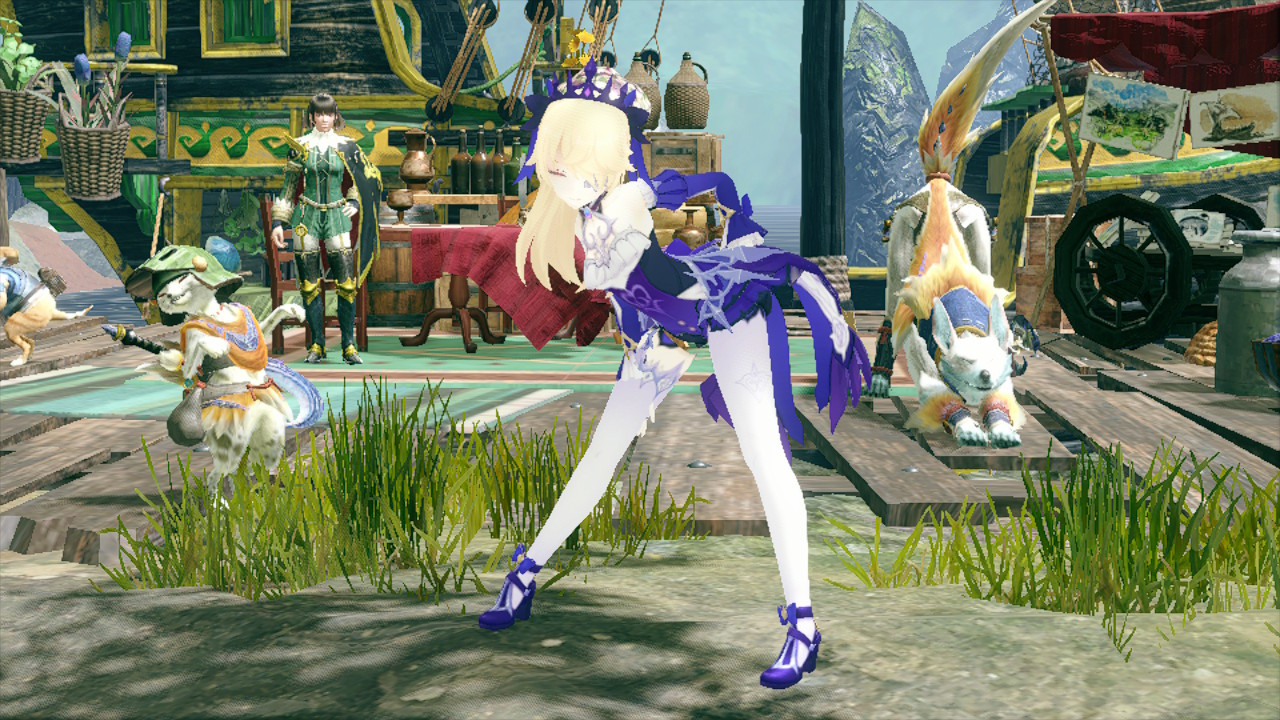 Fischl GI (layered armor) Mod for Monster Hunter Rise | MHR Mods