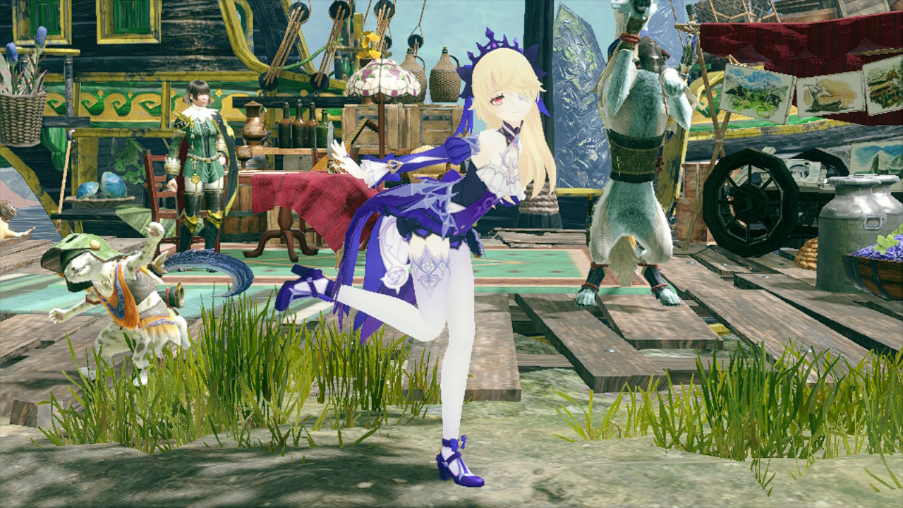 Fischl GI (layered armor) Mod for Monster Hunter Rise | MHR Mods