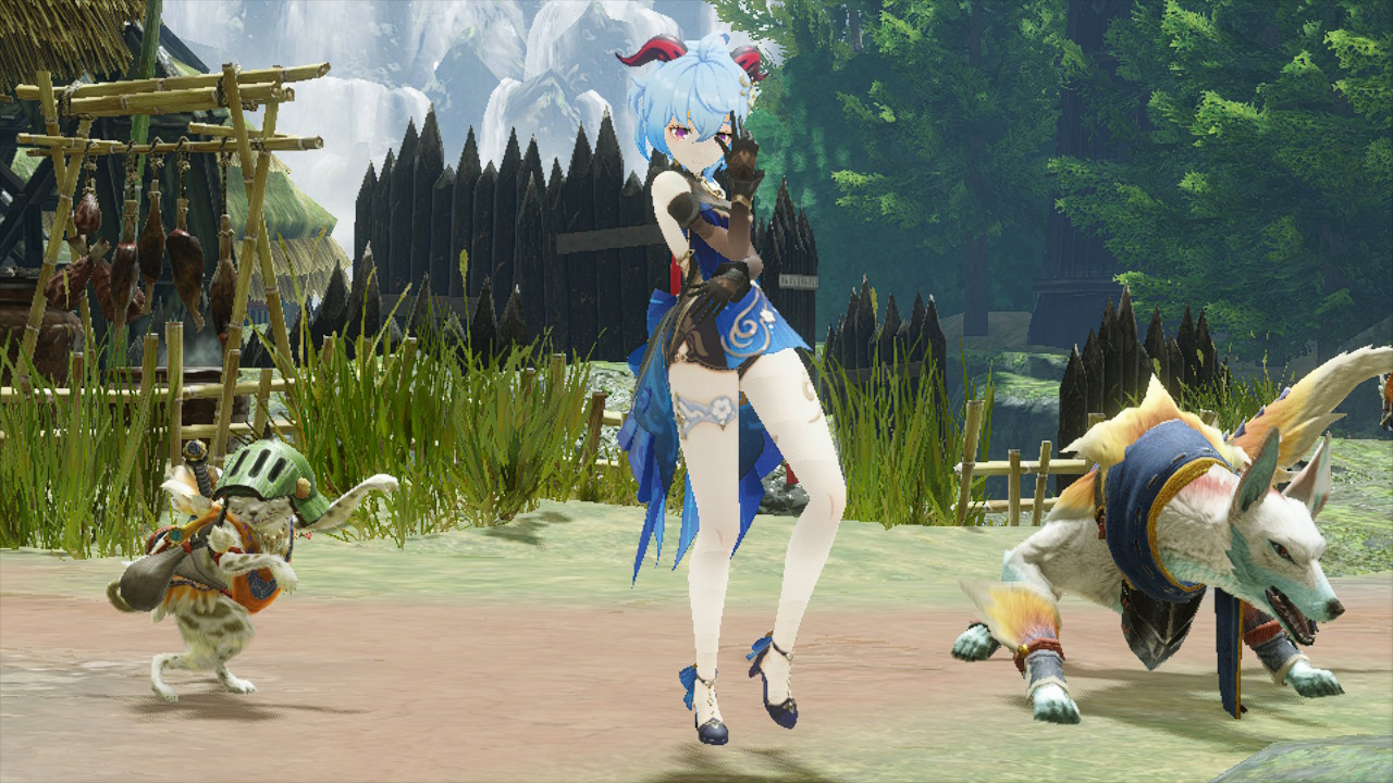 Ganyu Twilight Blossom GI (layered armor) NSwitch Mod for Monster ...