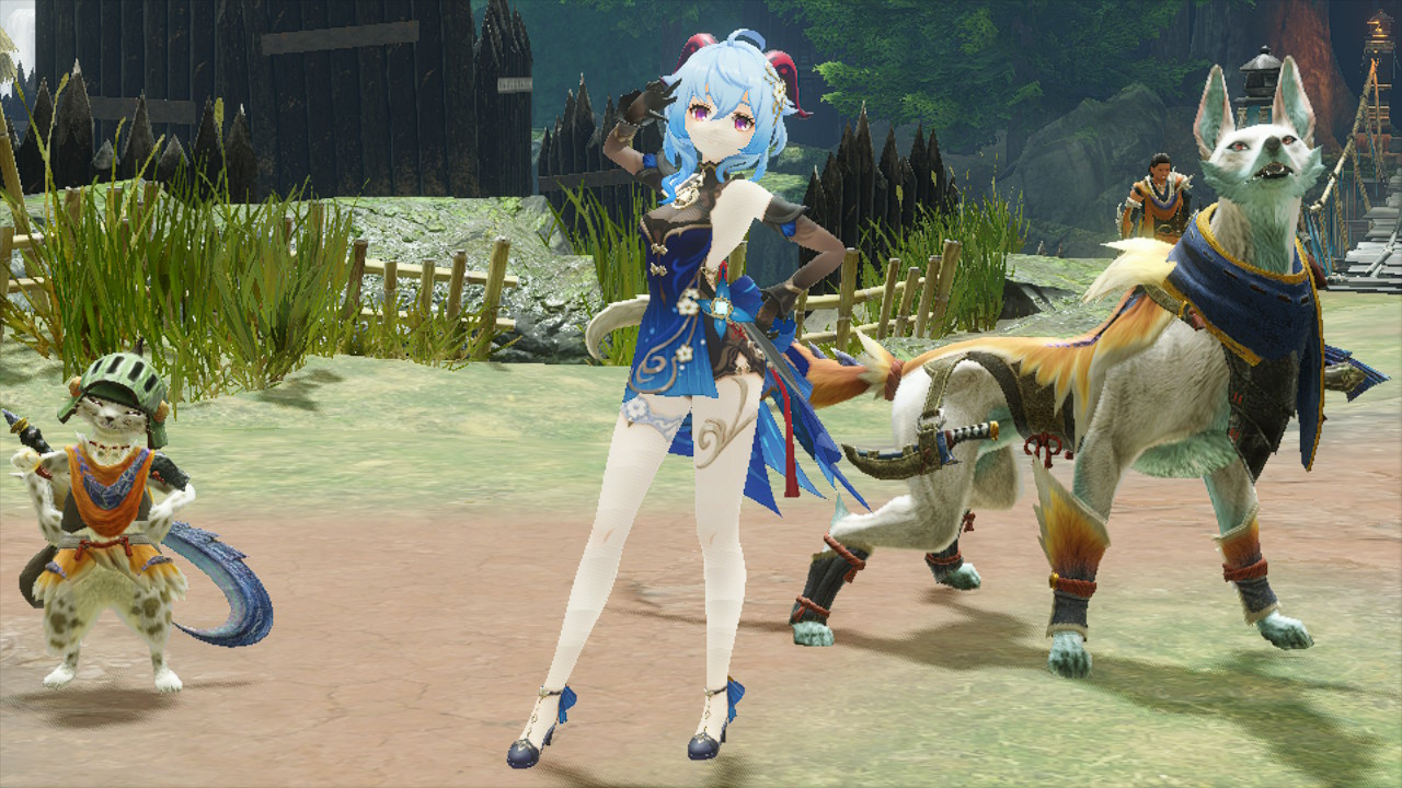 Ganyu Twilight Blossom GI (layered armor) NSwitch Mod for Monster ...