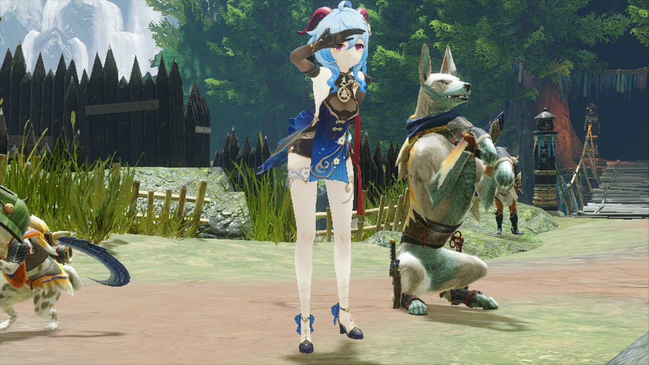 Ganyu Twilight Blossom GI (layered armor) NSwitch Mod for Monster ...