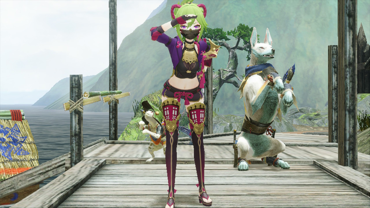 Kuki Shinobu GI (layered armor) NSwitch port Mod for Monster Hunter ...