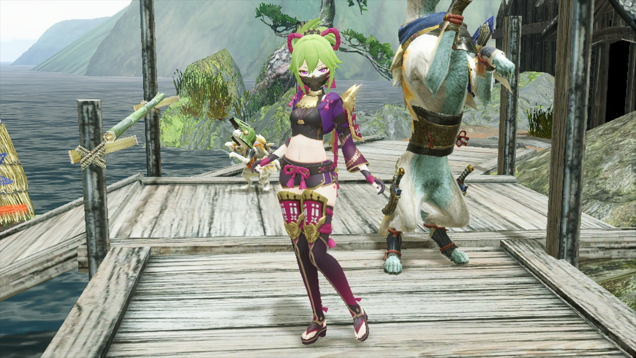 Kuki Shinobu GI (layered armor) NSwitch port Mod for Monster Hunter ...