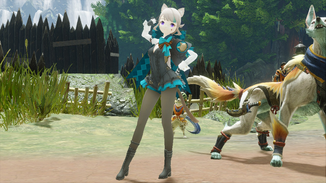 Lynette GI (layered armor) NSwitch port Mod for Monster Hunter Rise ...