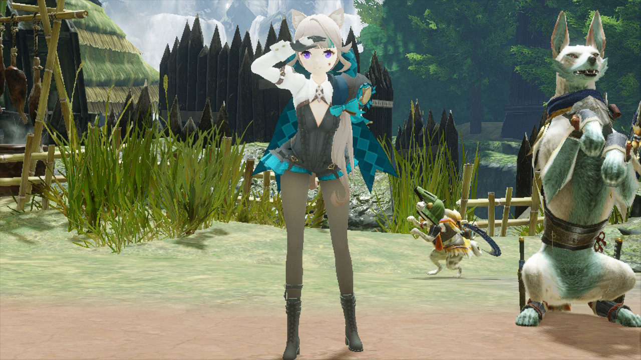 Lynette GI (layered armor) NSwitch port Mod for Monster Hunter Rise ...