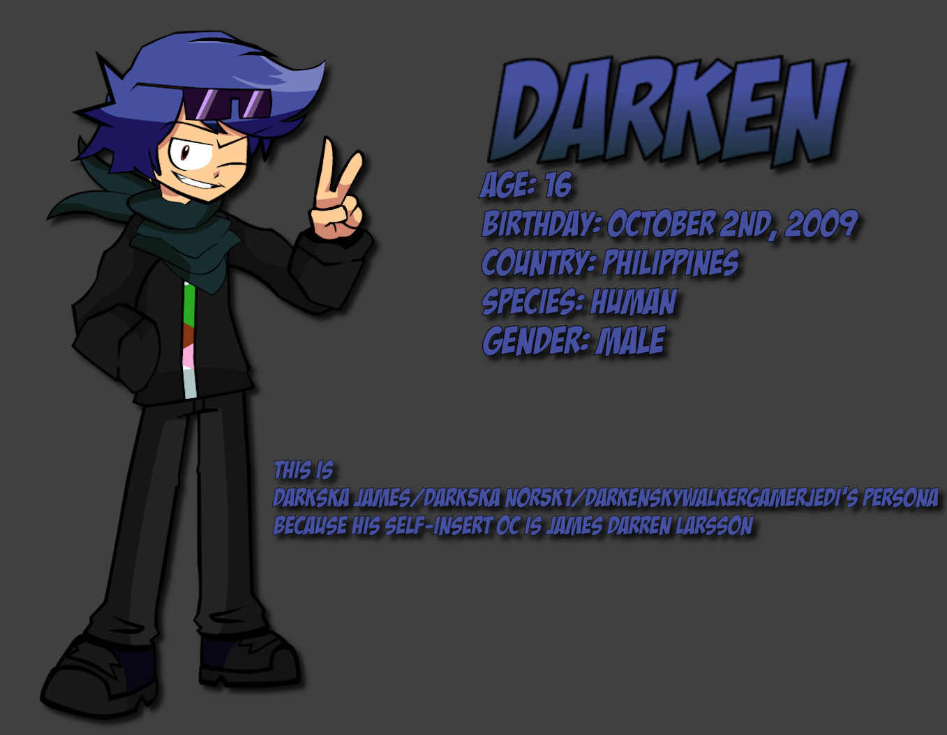 Darken's Persona Sprites For FNF Mod for Friday Night Funkin' | FNF Mods