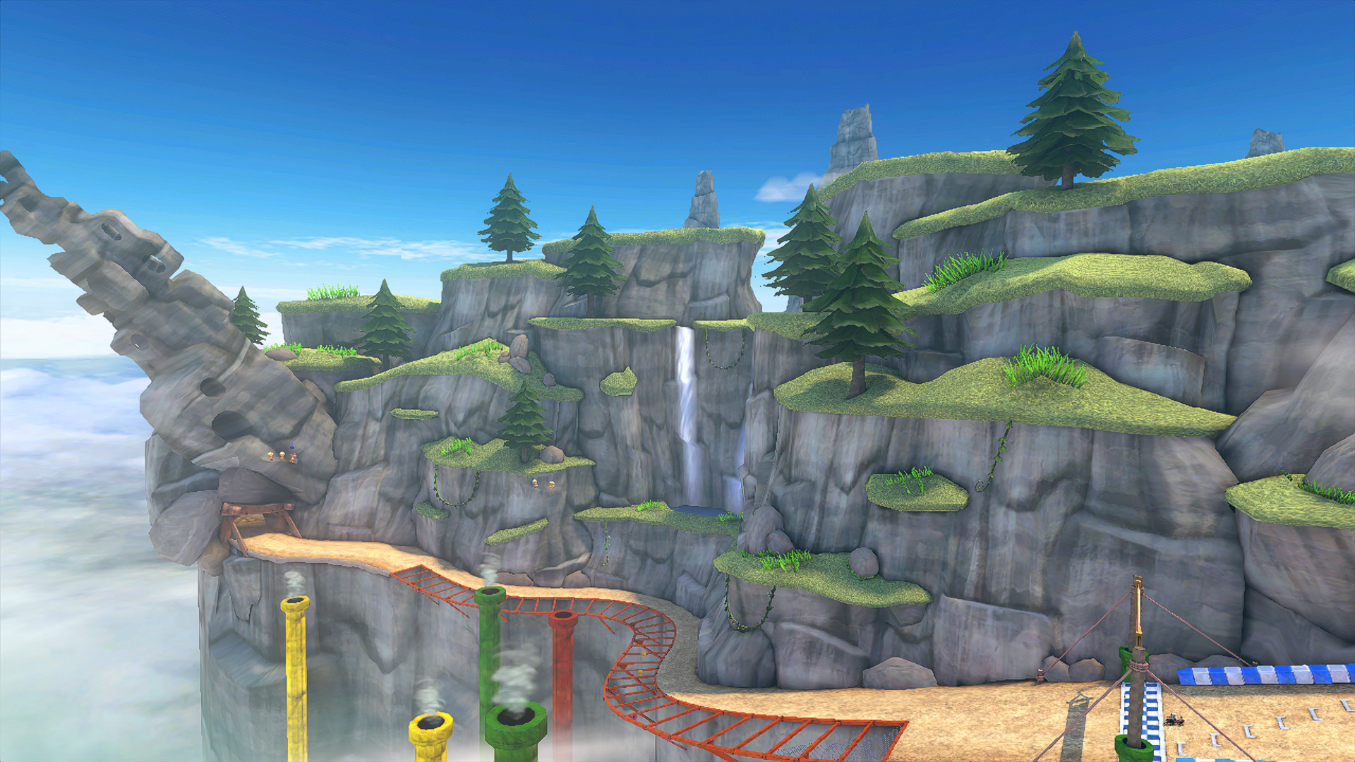 3DS Rock Rock Mountain - BCP Reforged Mod for Mario Kart 8 Deluxe ...