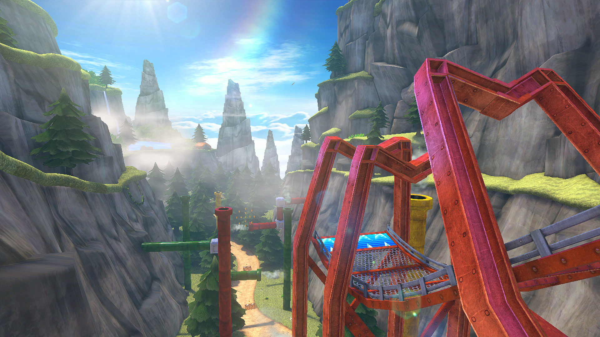 3DS Rock Rock Mountain - BCP Reforged Mod for Mario Kart 8 Deluxe ...