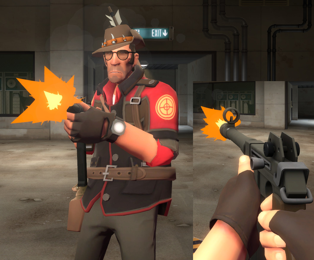 Cartoon/Comic Muzzleflashes Mod for Team Fortress 2 | TF2 Mods
