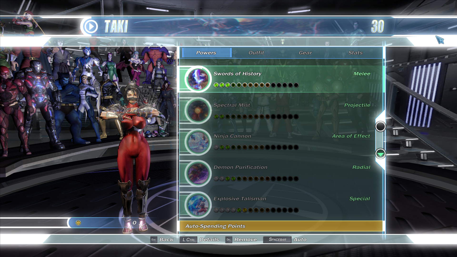 Taki The King of Fighters All Star Mod for Marvel: Ultimate Alliance ...