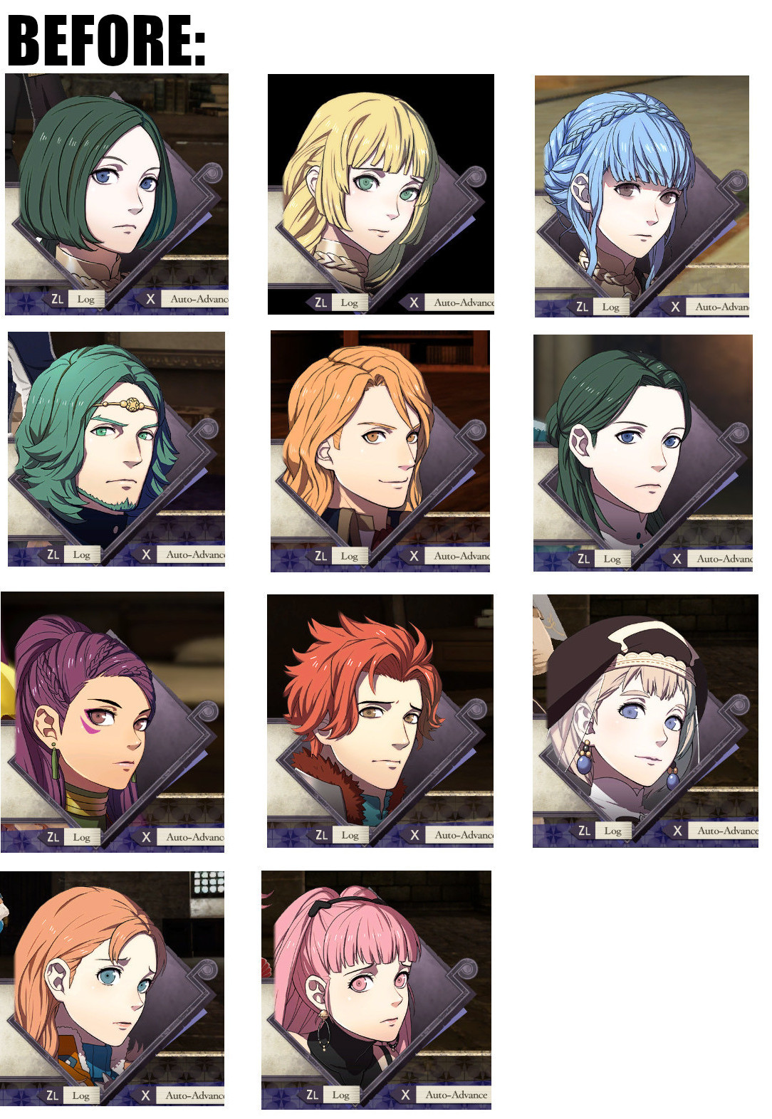 Better Dialogue Portraits Mod for Fire Emblem: Three Houses | FE3H Mods
