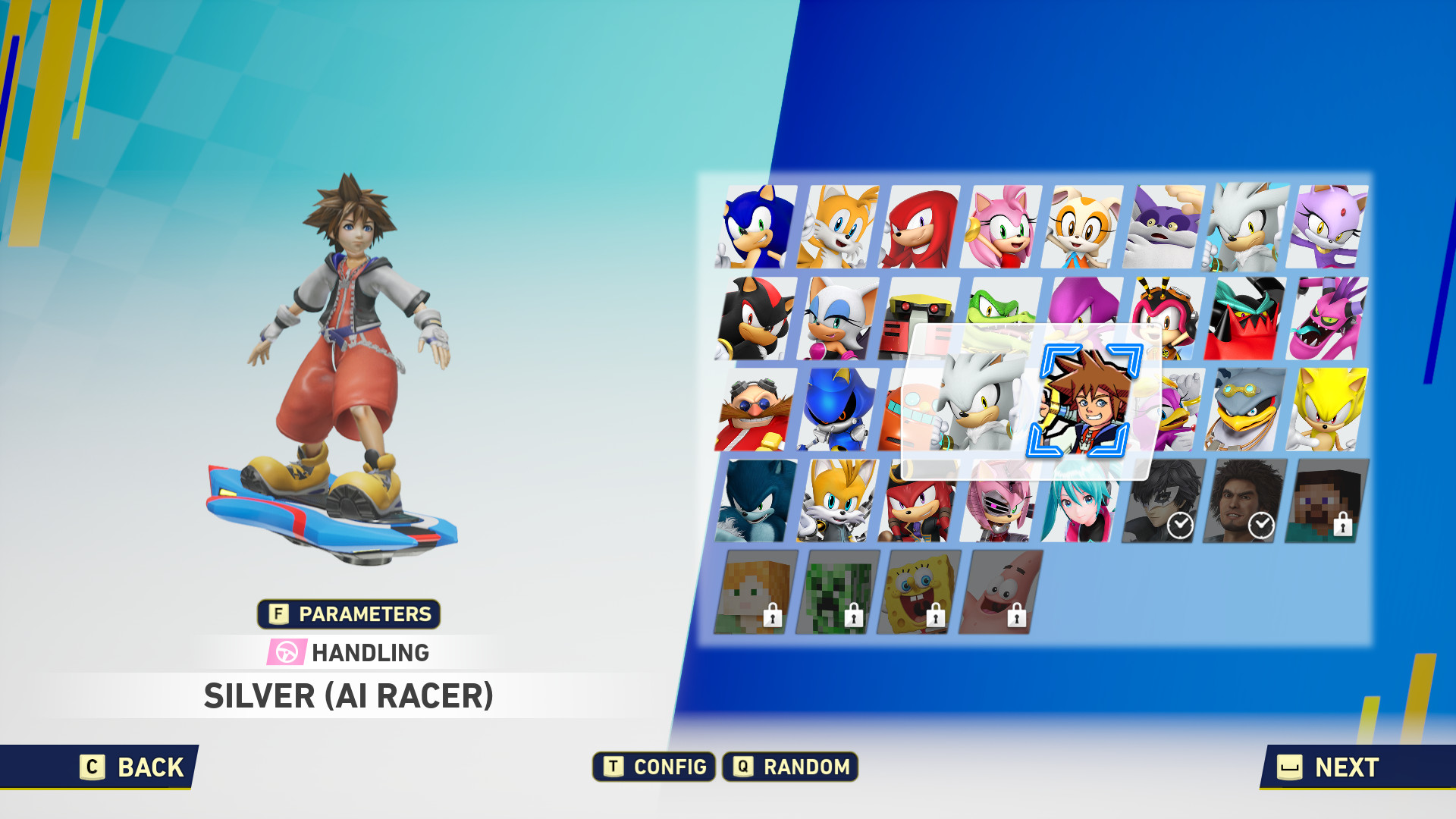 True Sora Mod for Sonic Racing: CrossWorlds | SR:CW Mods