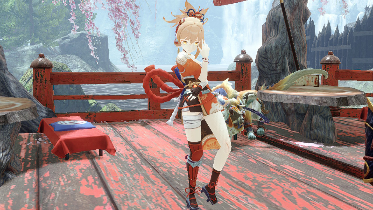 Yoimiya GI (layered armor) NSwitch port Mod for Monster Hunter Rise ...