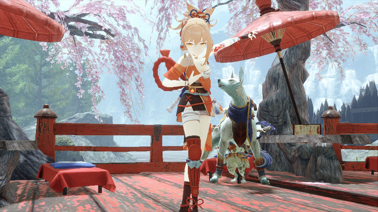 Yoimiya GI (layered armor) NSwitch port Mod for Monster Hunter Rise ...
