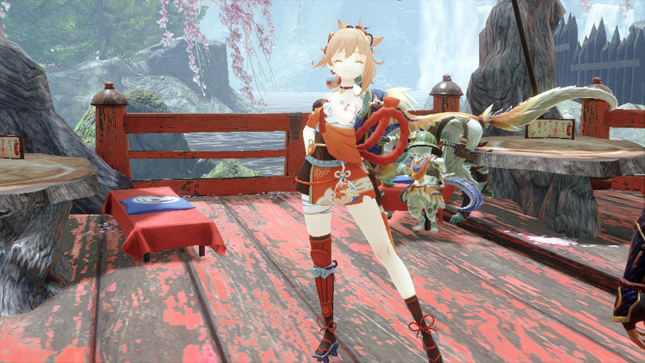 Yoimiya GI (layered armor) NSwitch port Mod for Monster Hunter Rise ...