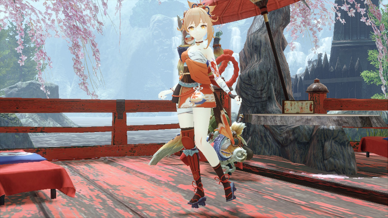 Yoimiya GI (layered armor) NSwitch port Mod for Monster Hunter Rise ...