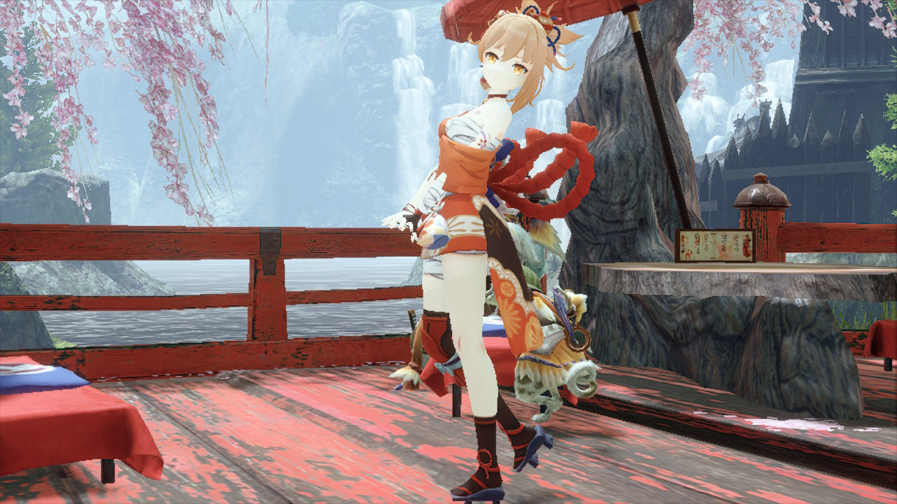 Yoimiya GI (layered armor) NSwitch port Mod for Monster Hunter Rise ...