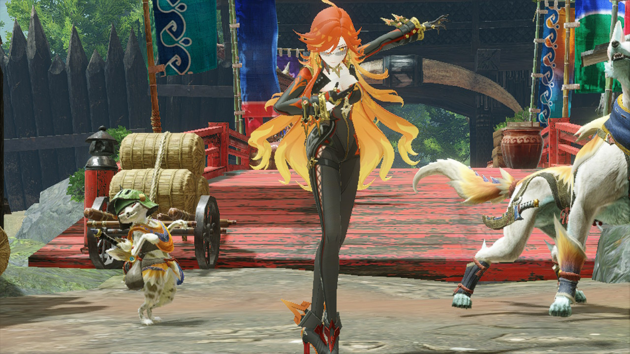 Mavuika GI (layered armor) NSwitch Mod for Monster Hunter Rise | MHR Mods
