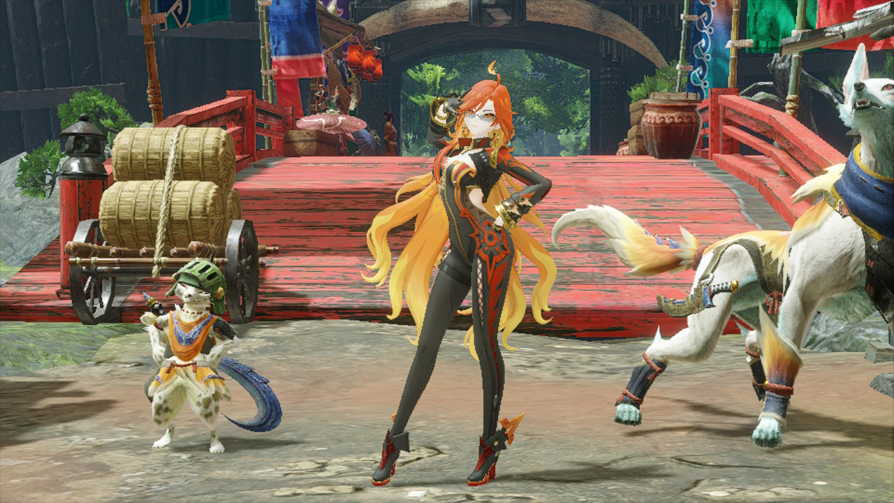Mavuika GI (layered armor) NSwitch Mod for Monster Hunter Rise | MHR Mods