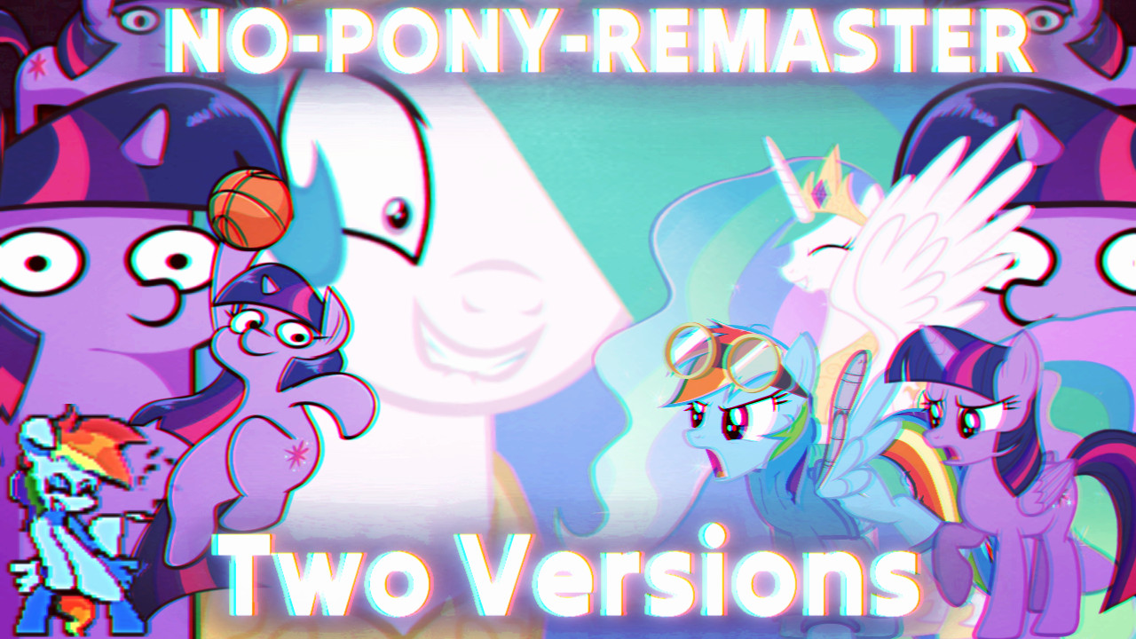 No-Pony V2 Mod for Friday Night Funkin' | FNF Mods