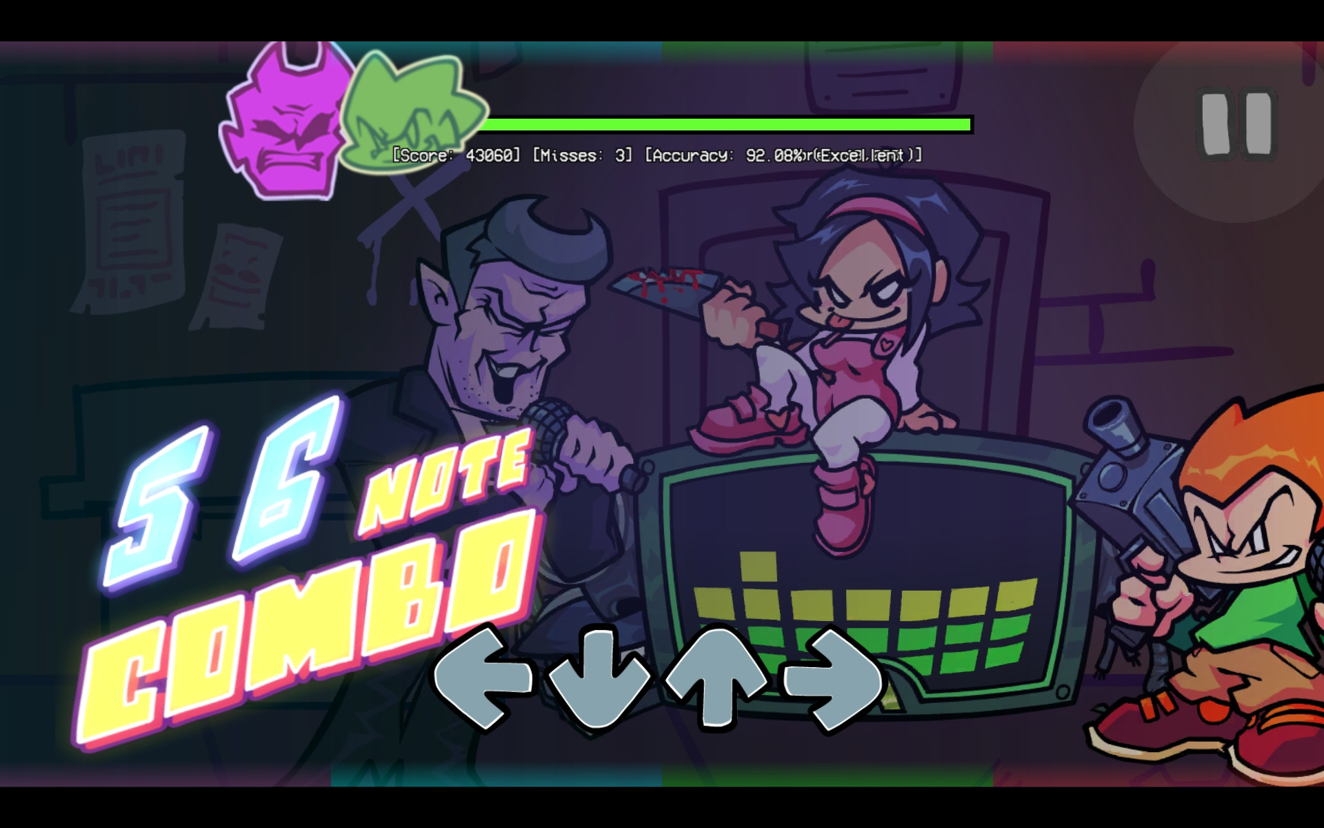 Animania Hud Mod for Friday Night Funkin' | FNF Mods