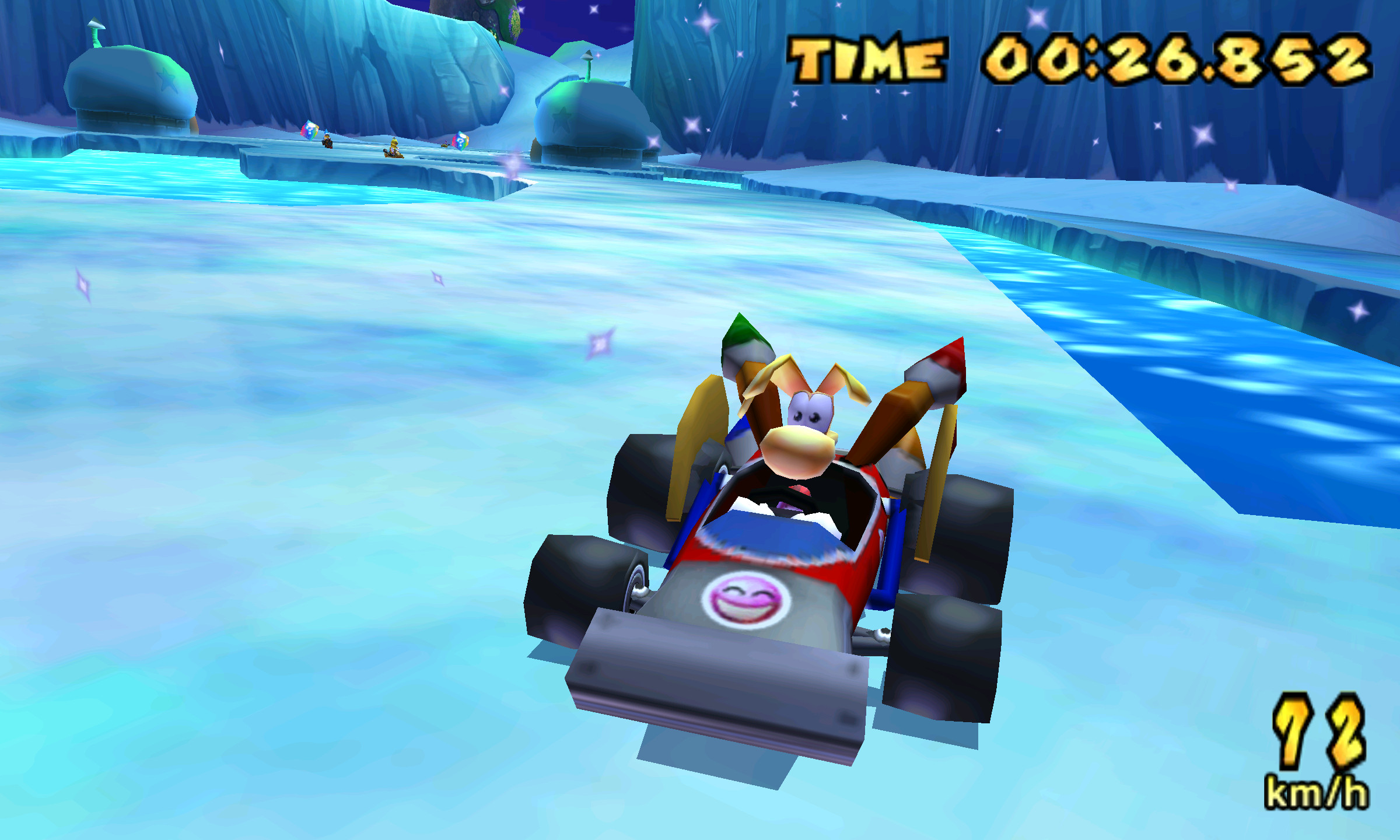 Rayman(Mario kart wii) Mod for Mario Kart 7 | MK7 Mods