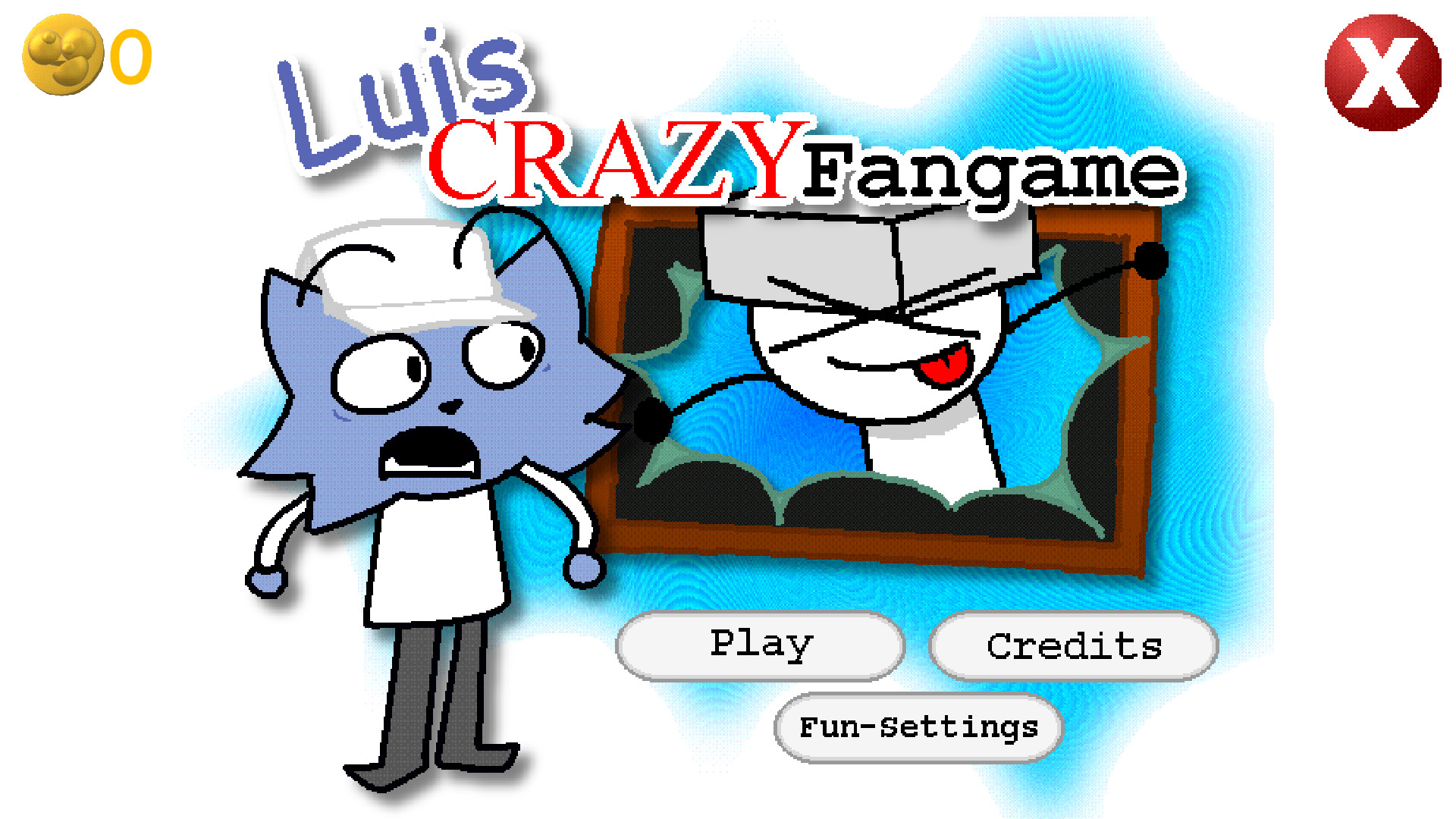 Luis Crazy Fangame (Demo) Mod for Baldi's Basics | Baldi Mods