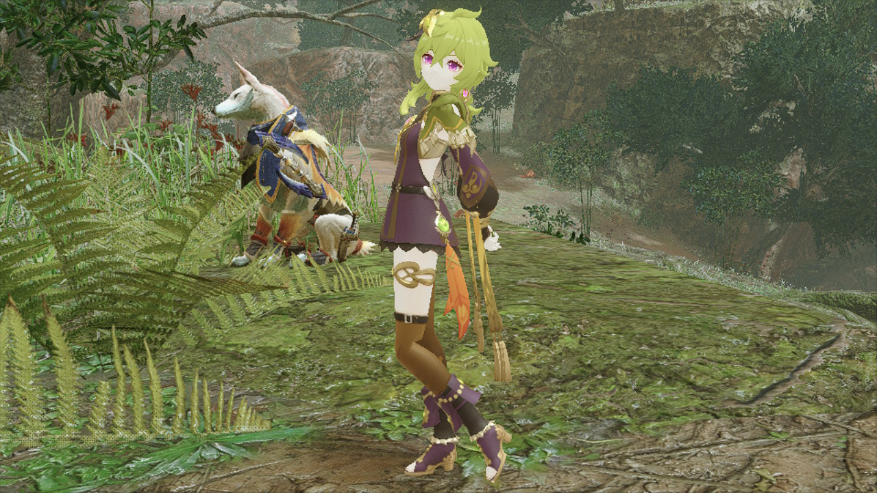 Collei Genshin Impact (layered armor) Mod for Monster Hunter Rise | MHR ...