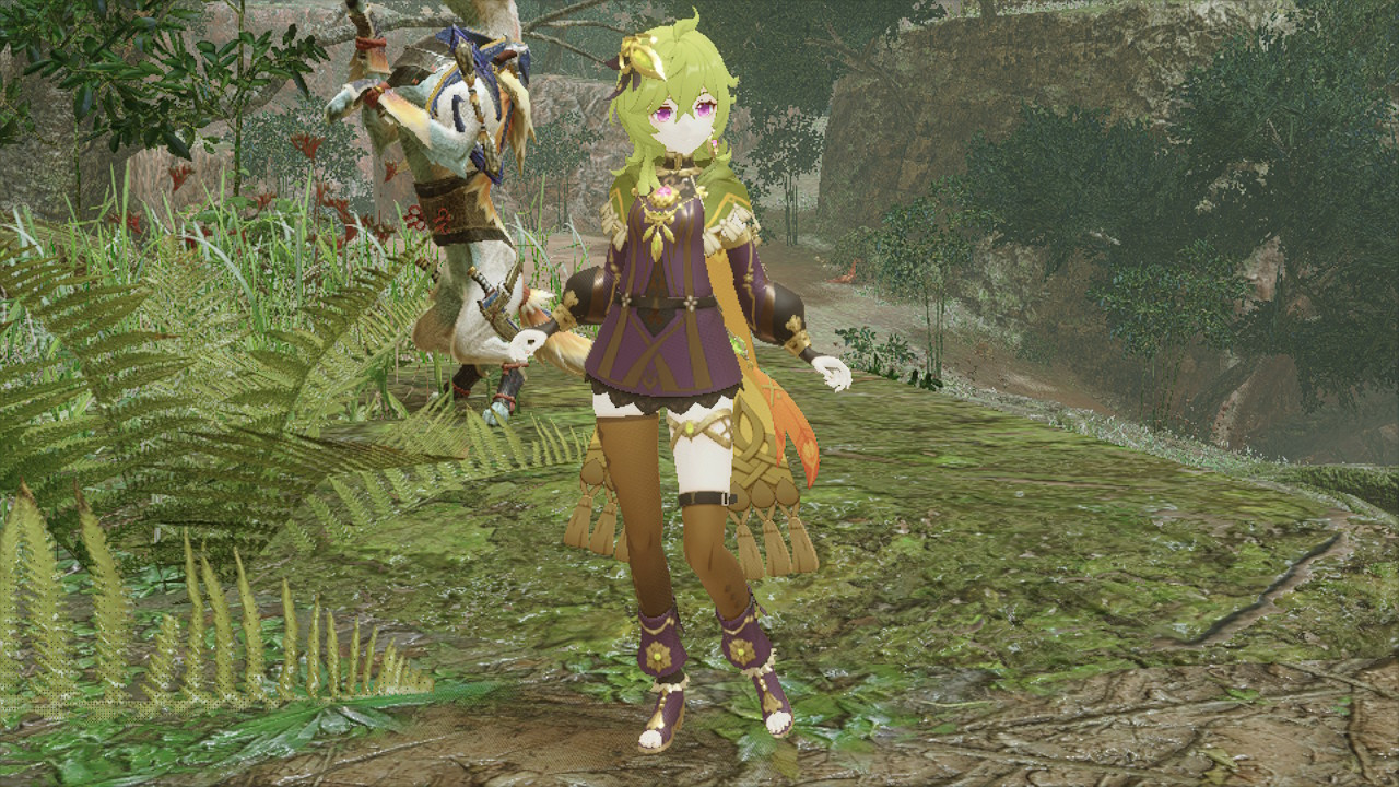 Collei GI (layered armor) NSwitch port Mod for Monster Hunter Rise ...