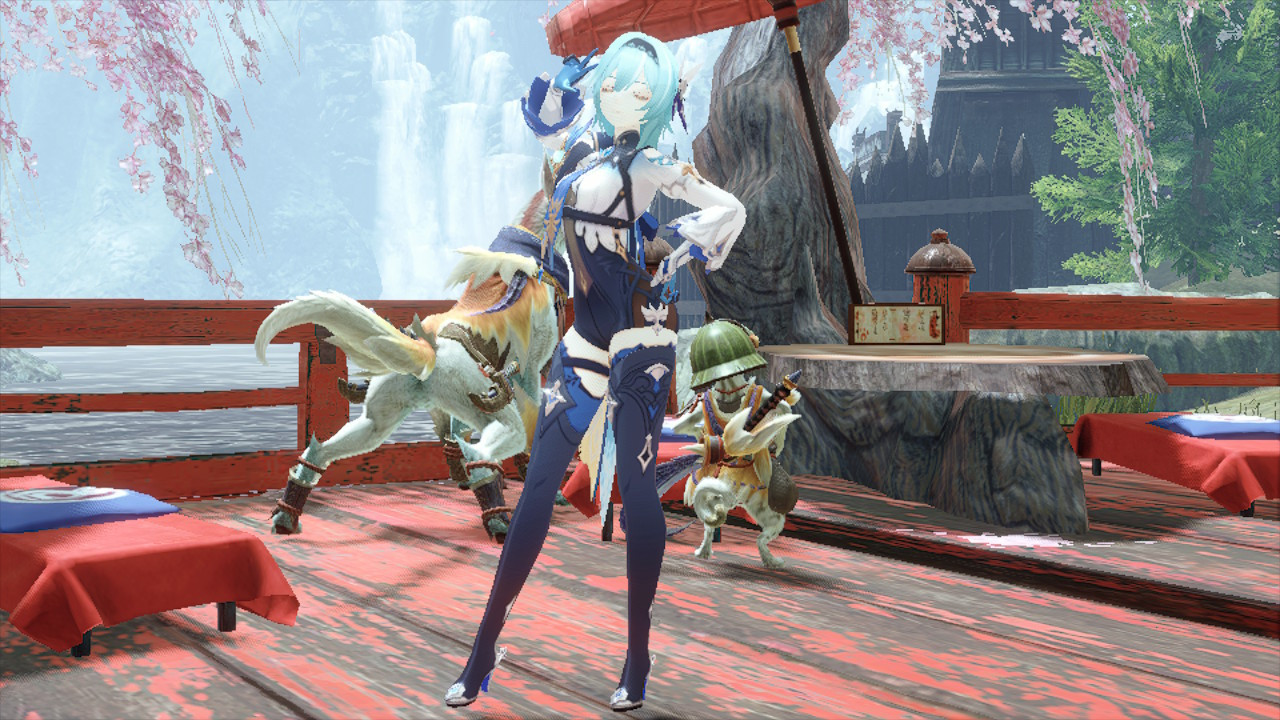 Eula GI (layered armor) NSwitch port Mod for Monster Hunter Rise | MHR Mods