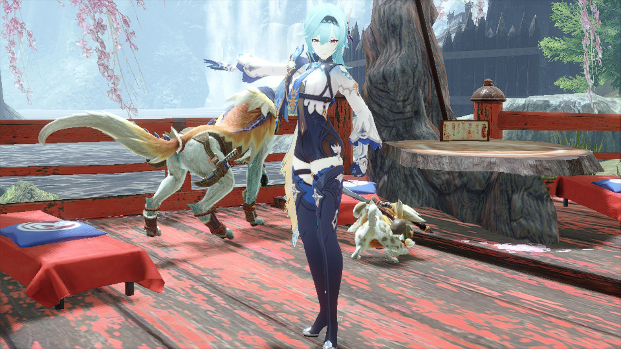 Eula GI (layered armor) NSwitch port Mod for Monster Hunter Rise | MHR Mods