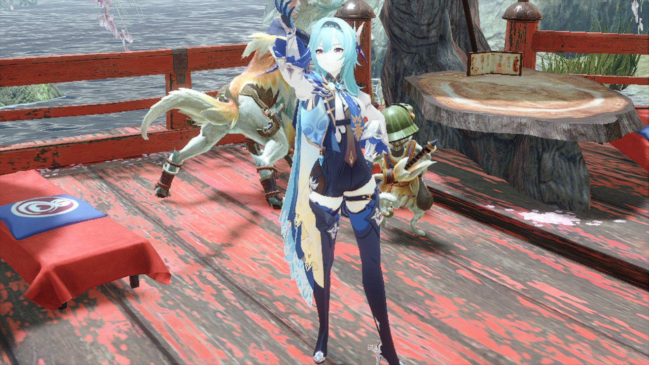 Eula GI (layered armor) NSwitch port Mod for Monster Hunter Rise | MHR Mods