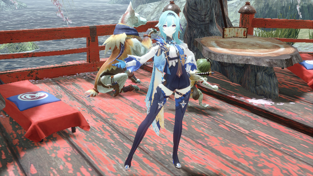 Eula GI (layered armor) NSwitch port Mod for Monster Hunter Rise | MHR Mods