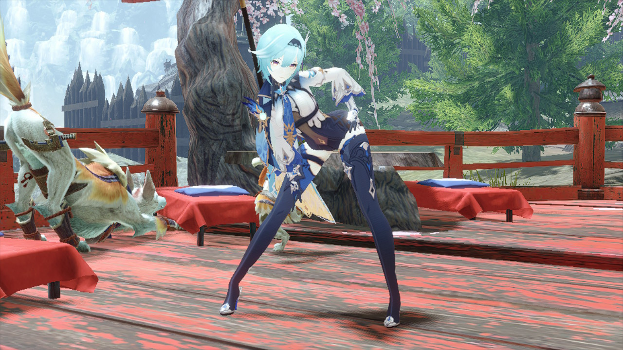 Eula GI (layered armor) NSwitch port Mod for Monster Hunter Rise | MHR Mods