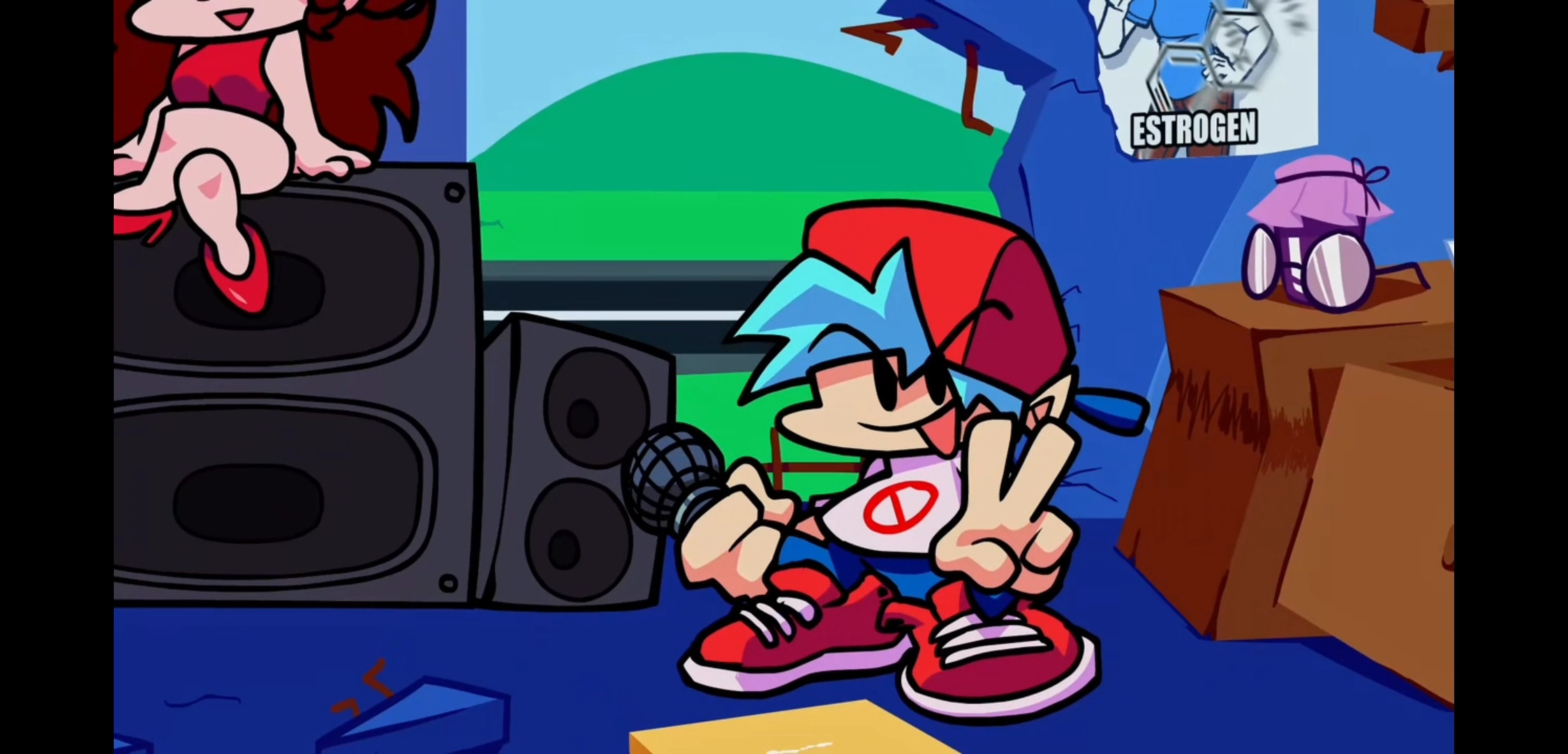 Nonsense 1.5 Dub Indo HD Cutscene Mod for Friday Night Funkin' | FNF Mods