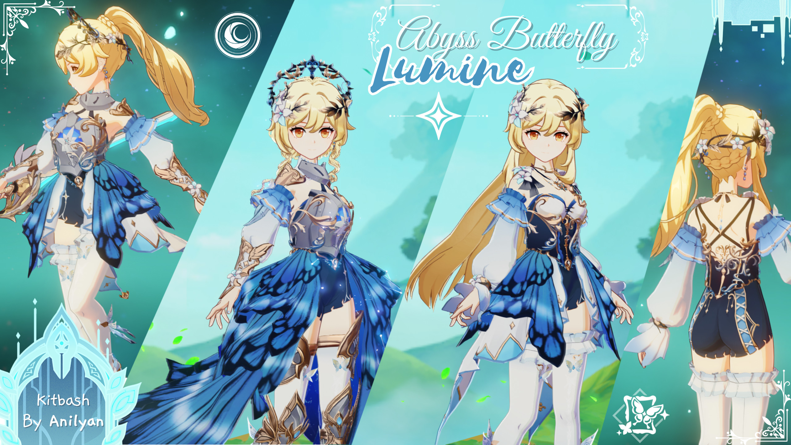 Abyss Butterfly Lumine Mod for Genshin Impact | GI Mods