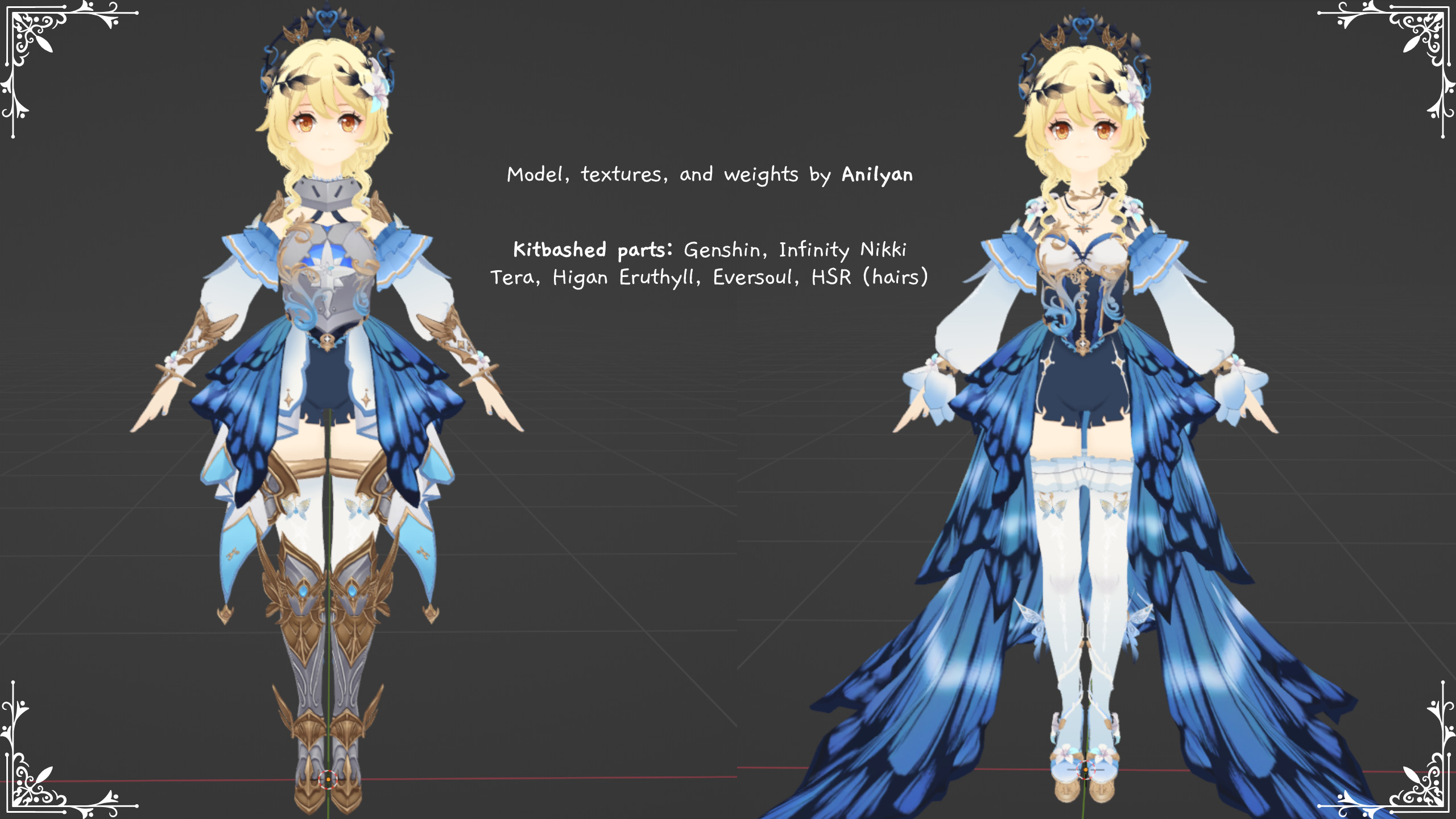 Abyss Butterfly Lumine Mod for Genshin Impact | GI Mods