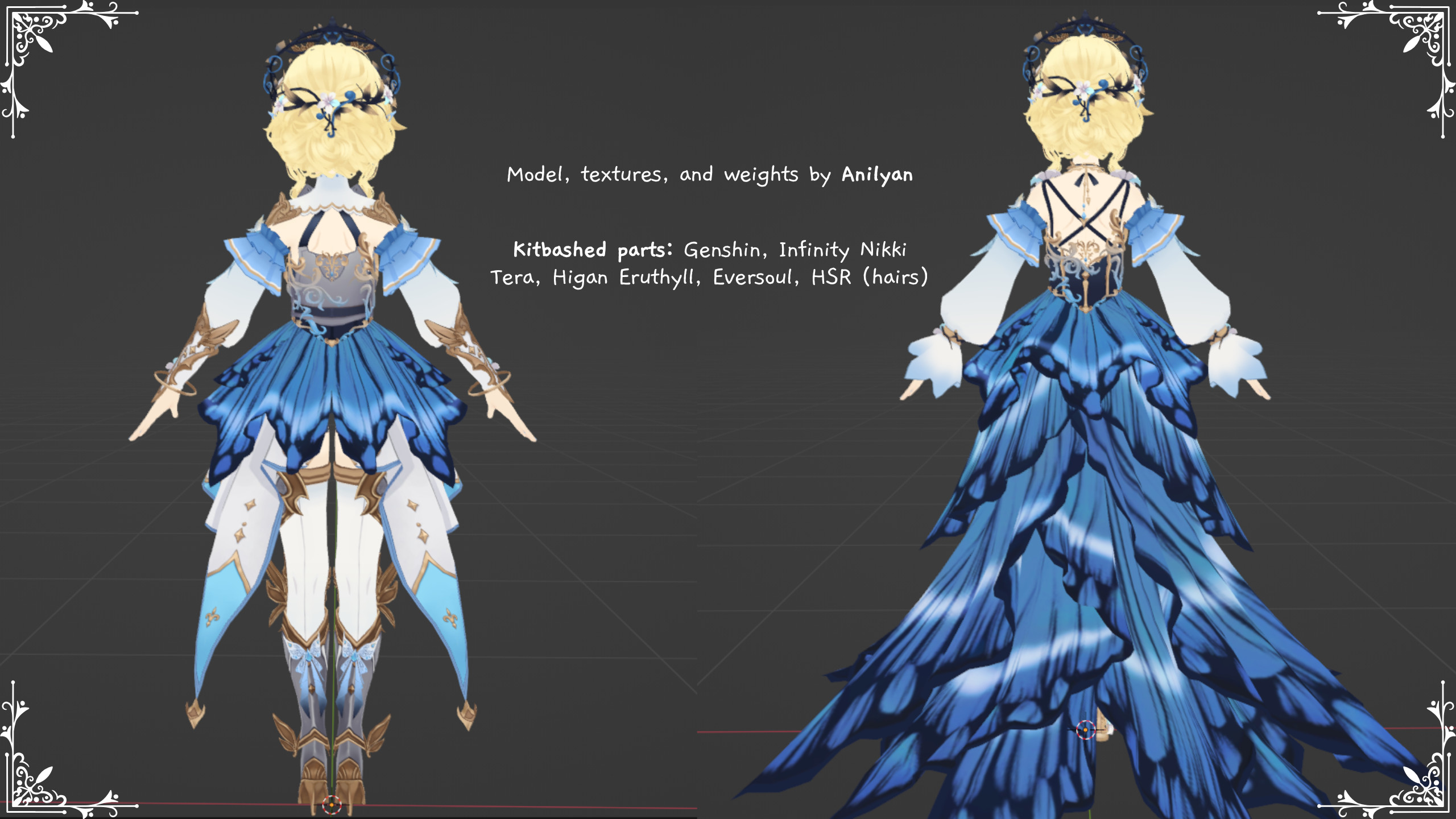 Abyss Butterfly Lumine Mod for Genshin Impact | GI Mods